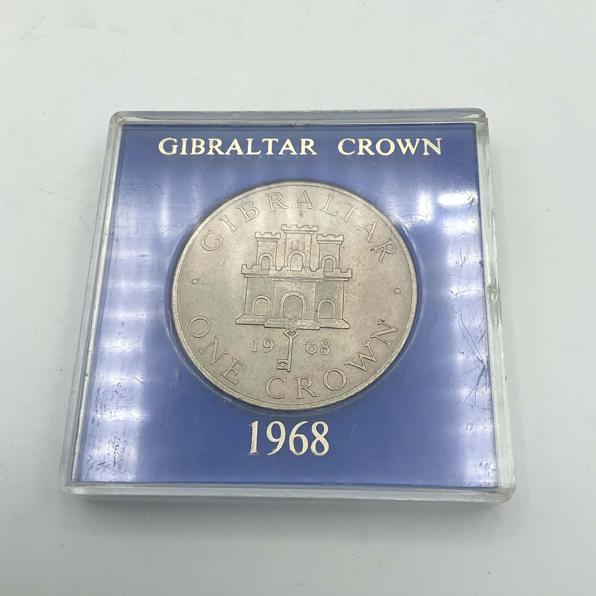 1968 Gibraltar Commemorative Crown Coin – Beeches Vintage