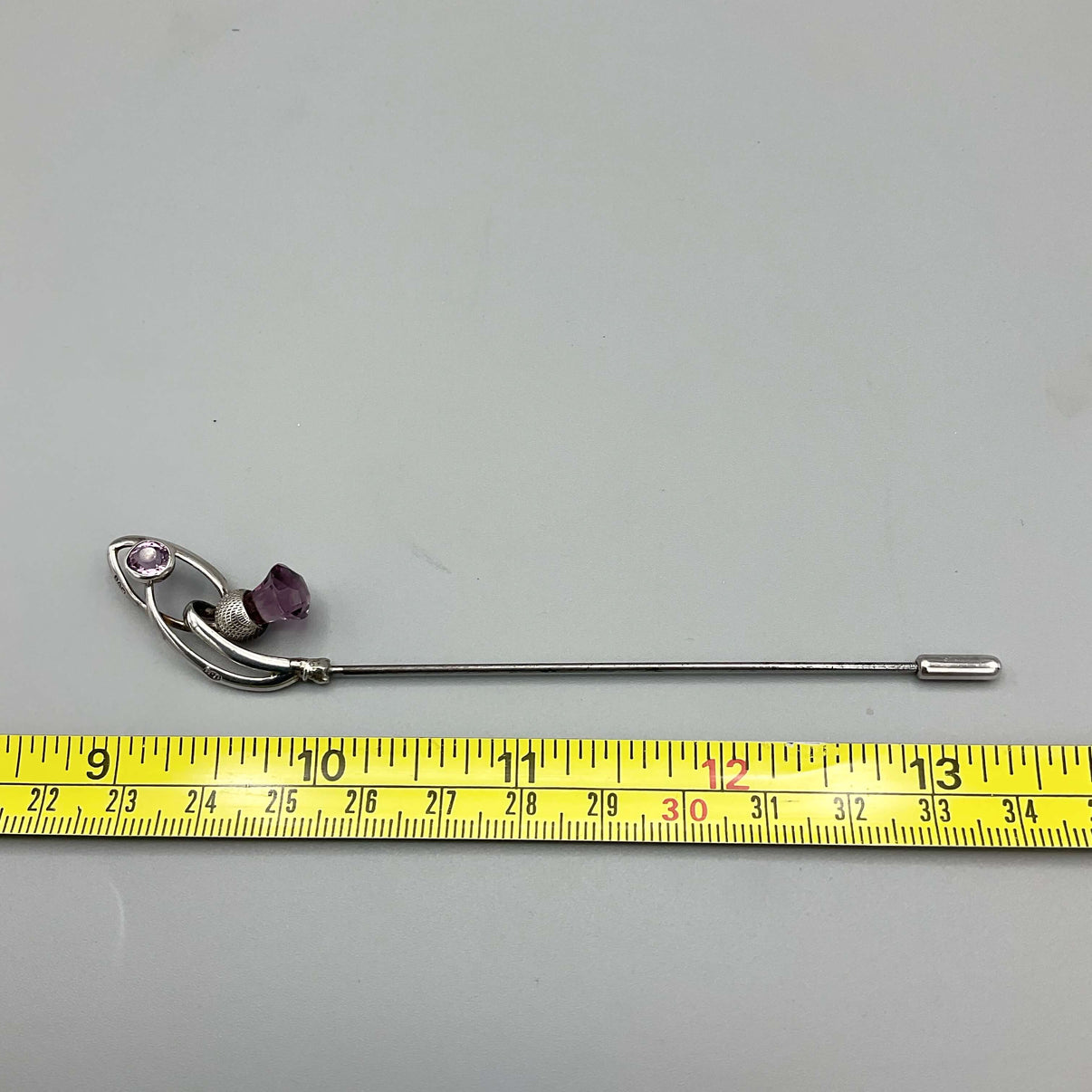 Antique 1902 Sterling Silver Lapel Pin – Beeches Vintage