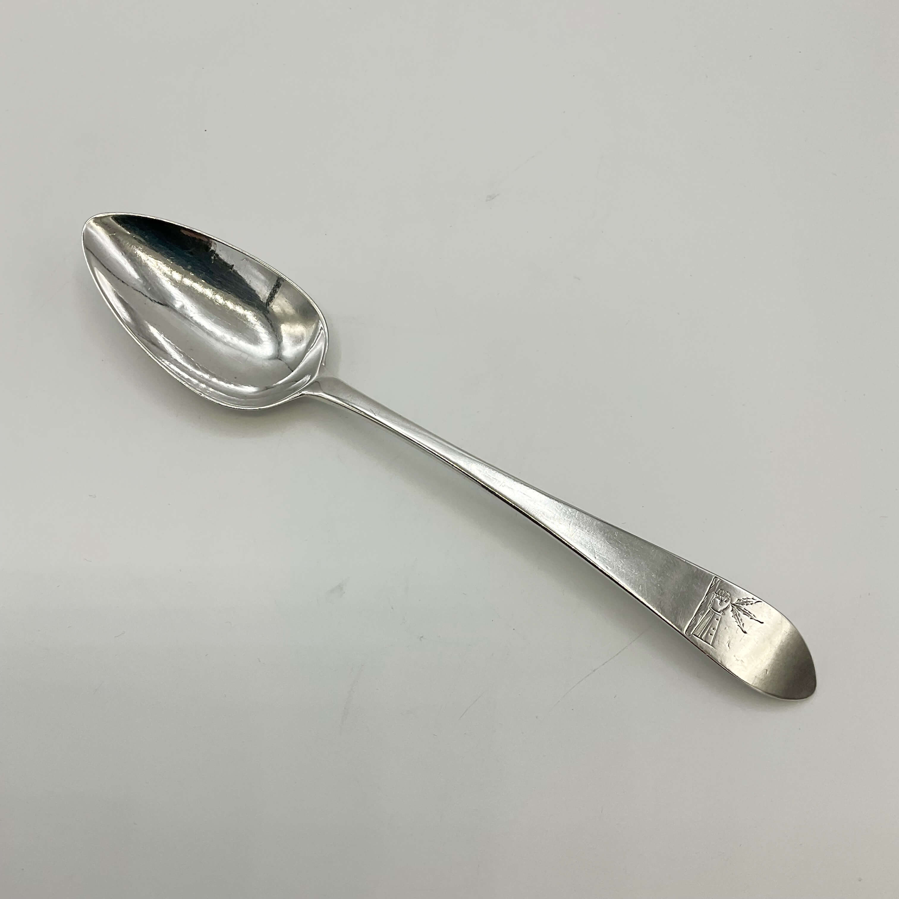 1700s Sterling Silver Dessert Spoon – Beeches Vintage