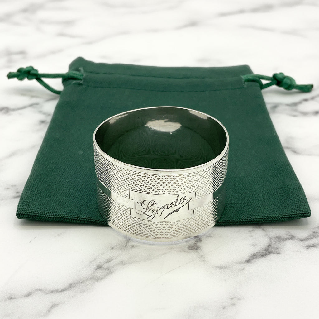 Vintage Lynda 1946 Sterling Silver Napkin Ring – Beeches Vintage