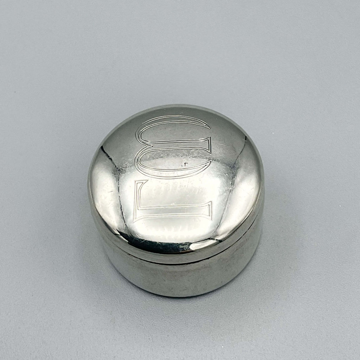 Greek Sterling Silver Pill Box, Vourakis – Beeches Vintage