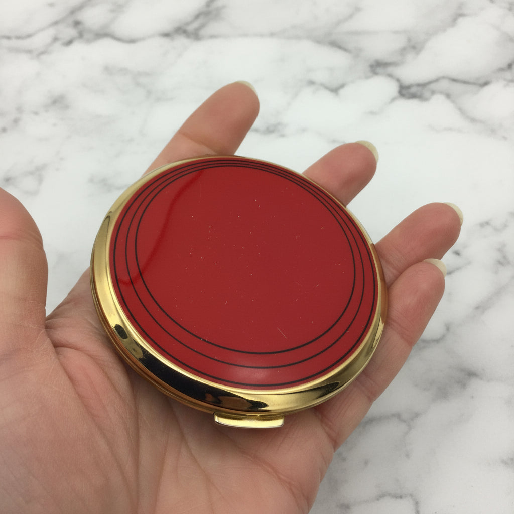 Vintage 1980s Stratton Mirror Compact – Beeches Vintage