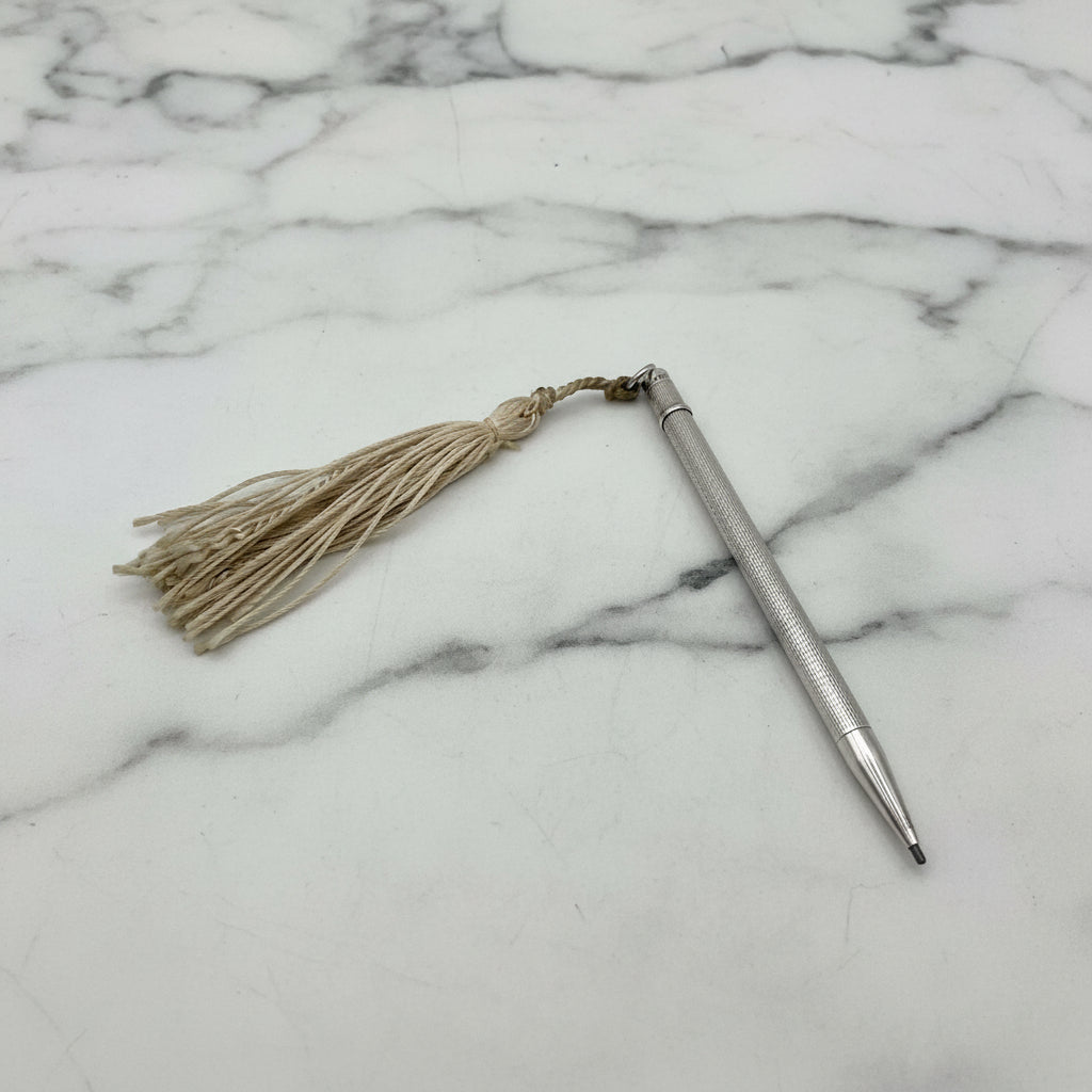 Vintage Sterling Silver Propelling Pencil, Bridge Pencil – Beeches Vintage