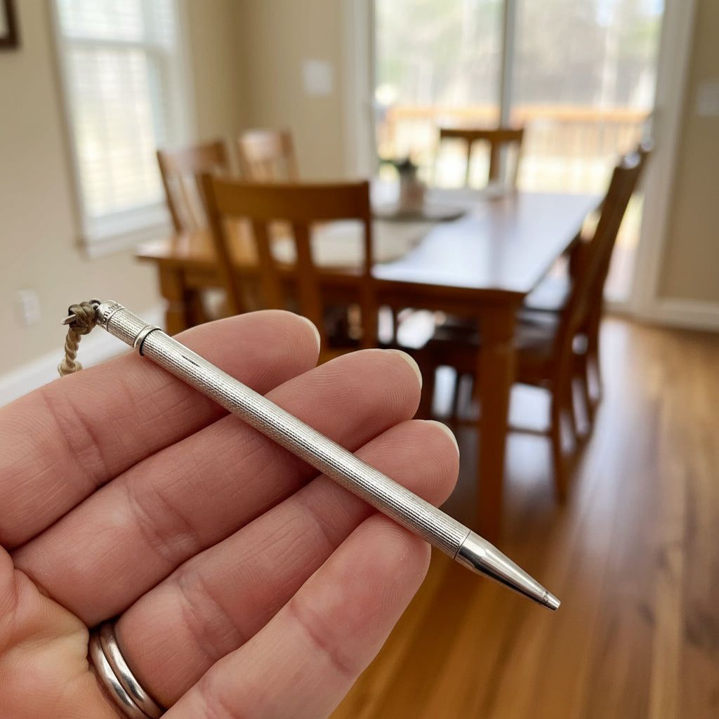 Vintage Sterling Silver Propelling Pencil, Bridge Pencil – Beeches Vintage