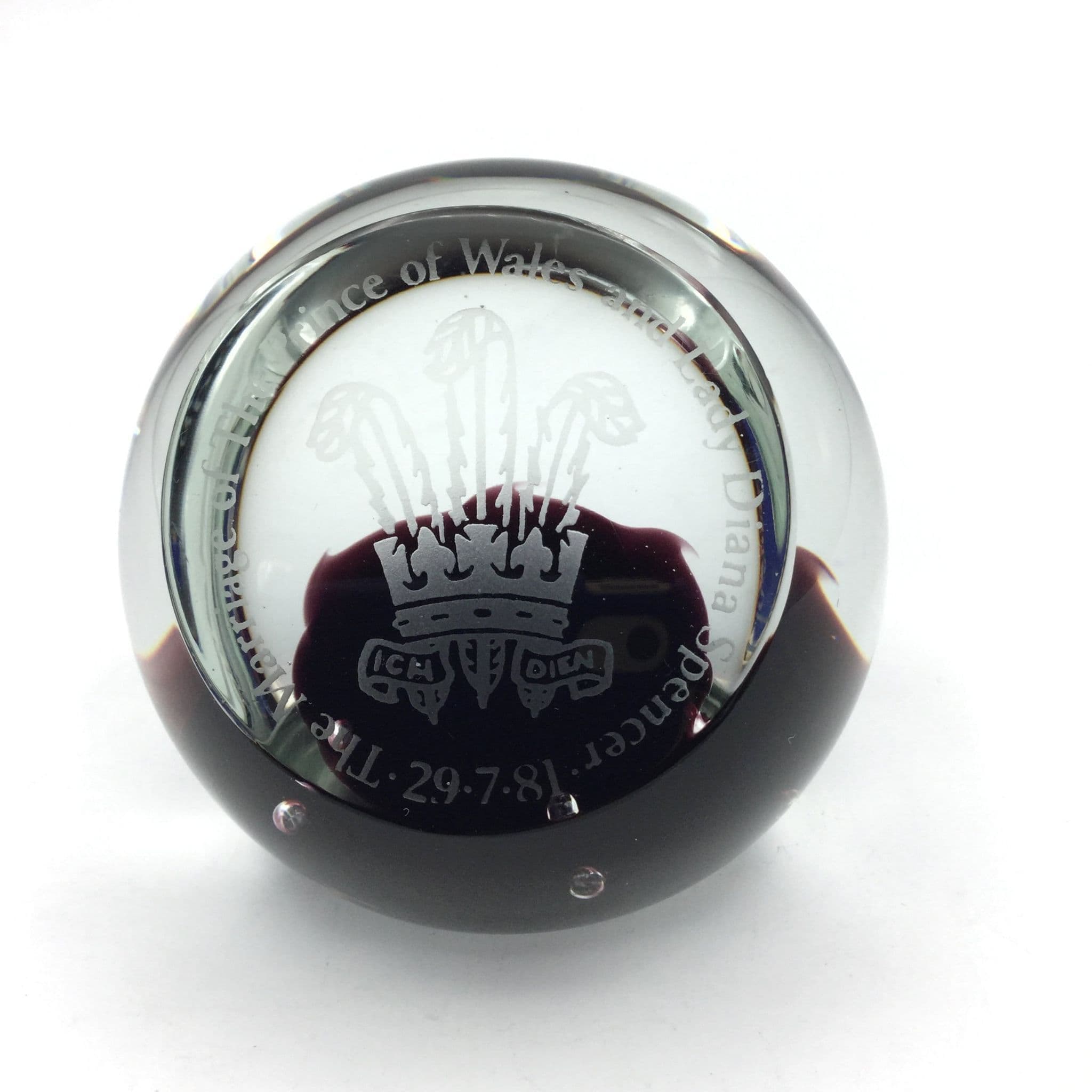 Caithness Duet Limited Edition Paperweight – Beeches Vintage