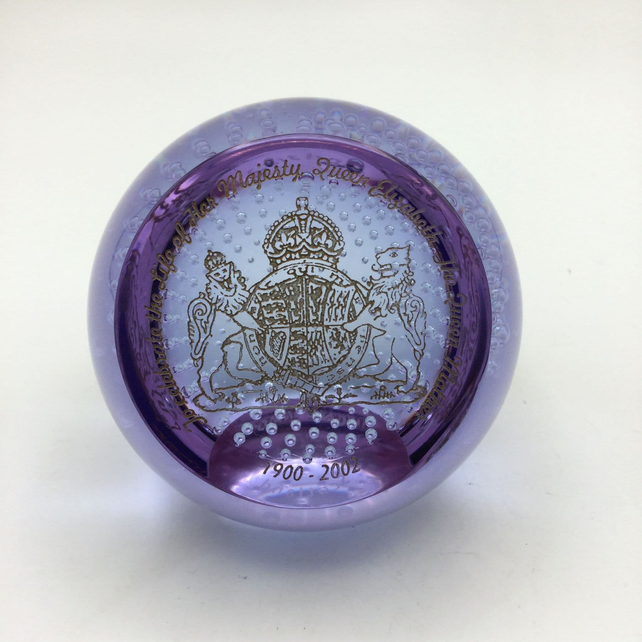 Caithness Royal Commemorative Paperweight – Beeches Vintage