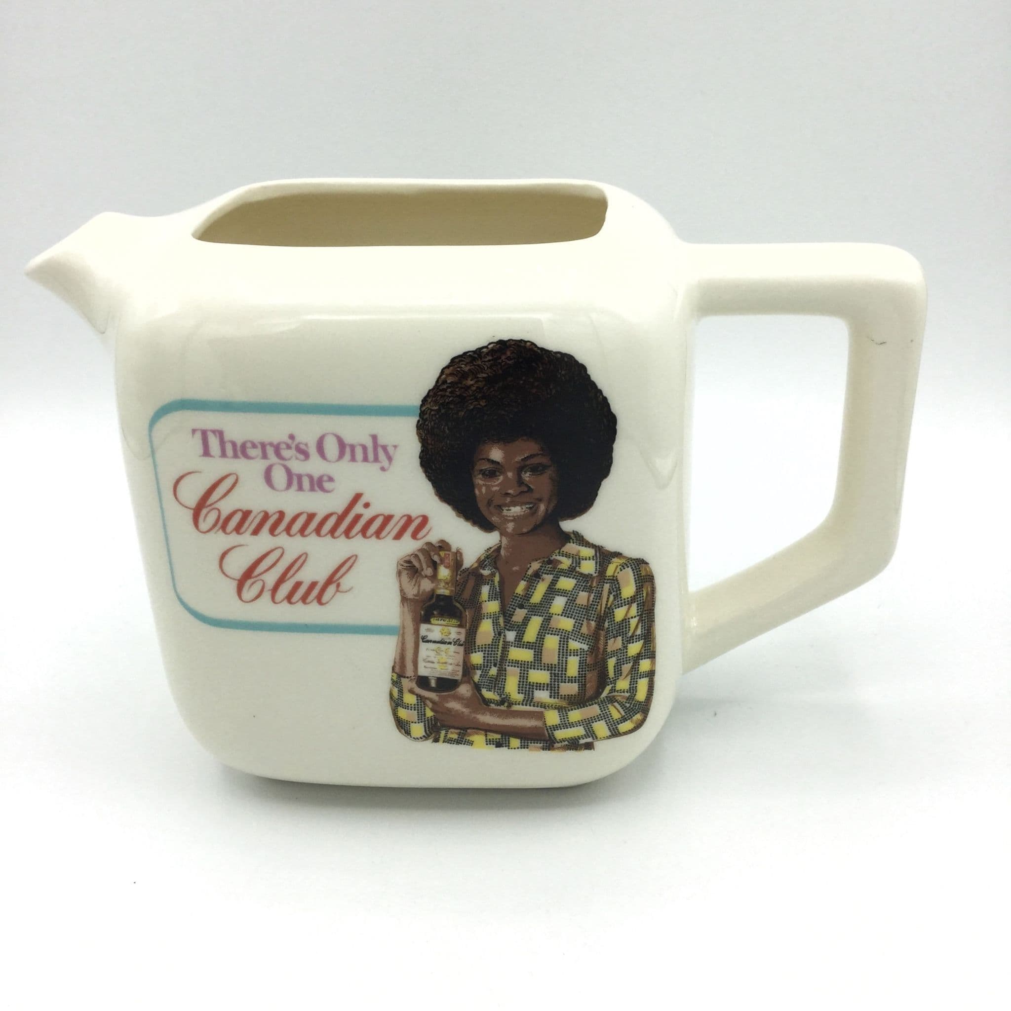 Vintage 1970s Canadian Club Water Jug – Beeches Vintage