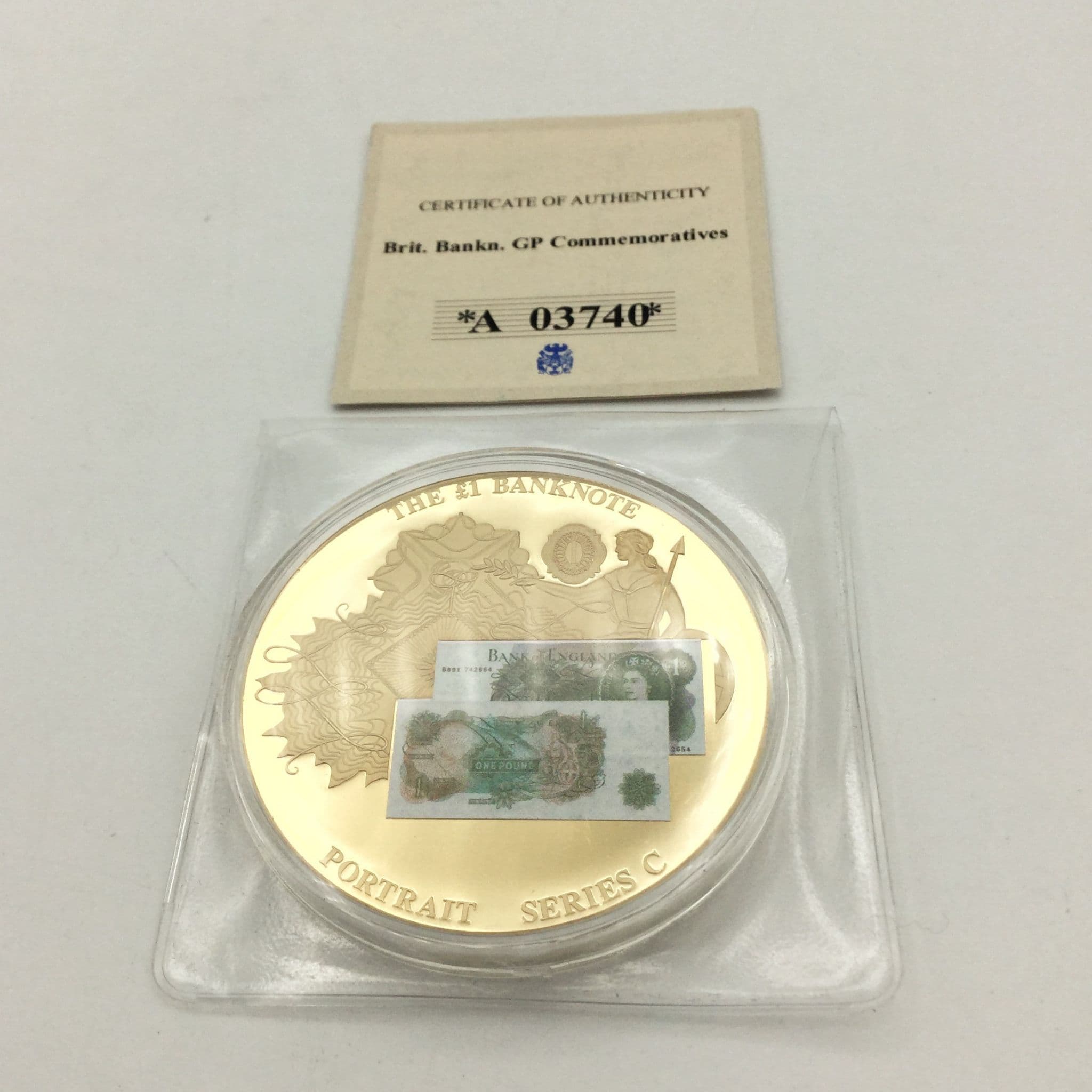 Windsor Mint British Banknote Commemorative Coin Proof – Beeches Vintage